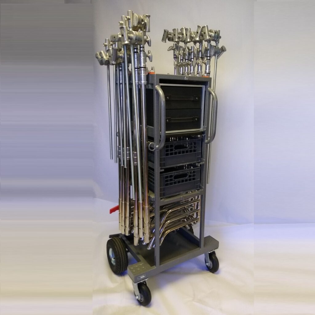 C-Stand Micro Utility Cart Model MCU-103 - Studio Carts