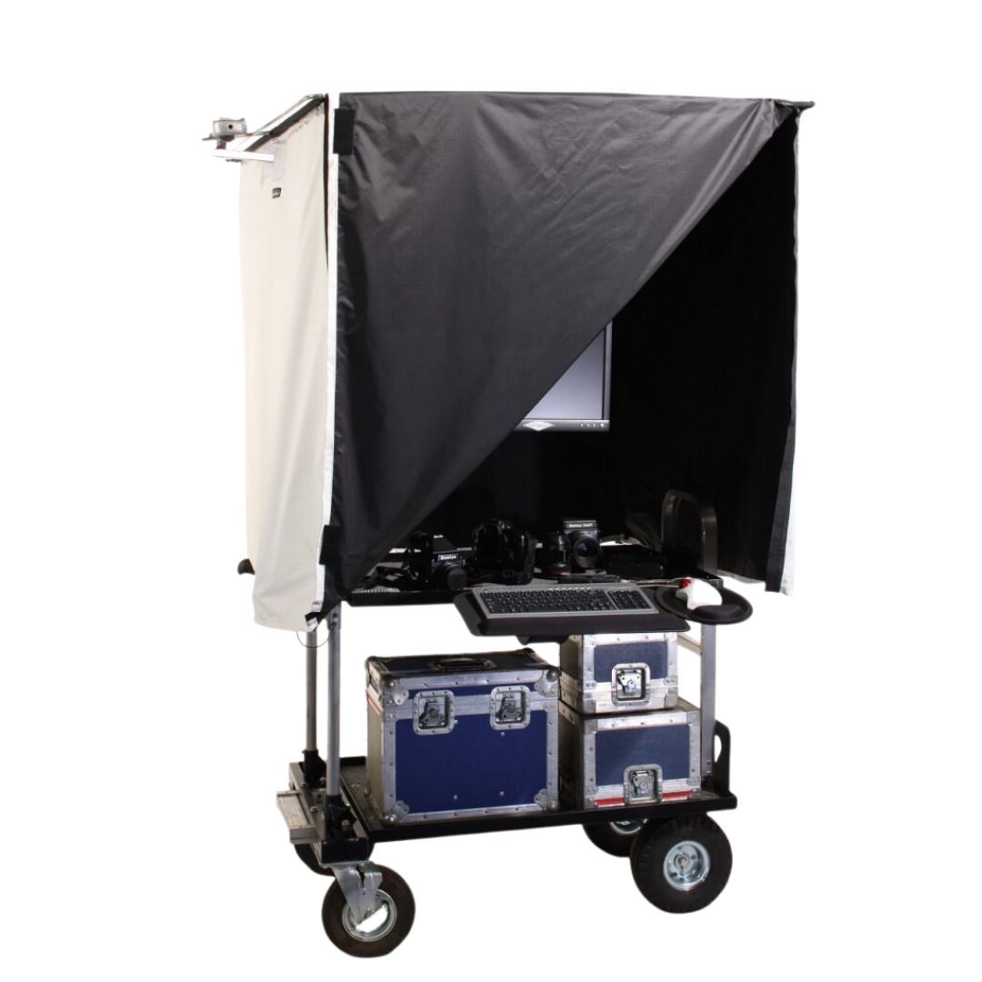 4x4 Video Village Black/White Model VBW-101 - Studio Carts